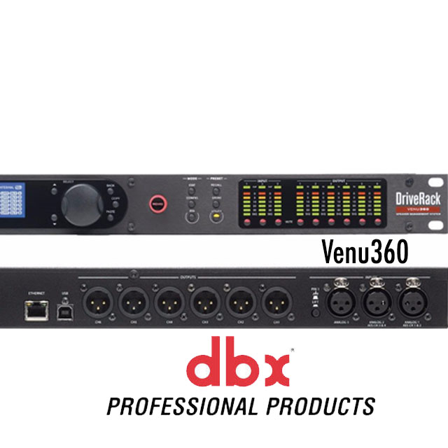 DBX Venu360 Speaker Management Processor – CET