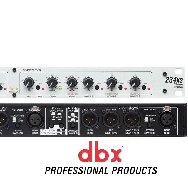 DBX 234XS Crossover – CET